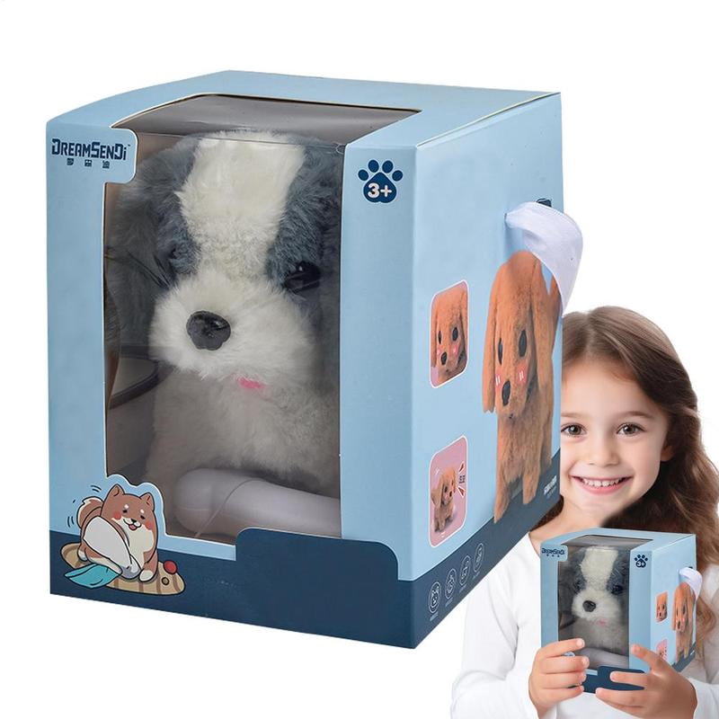 Robot Puppy Interactive Plush Pet Kids Toys Robot Dog Pet Plush ...