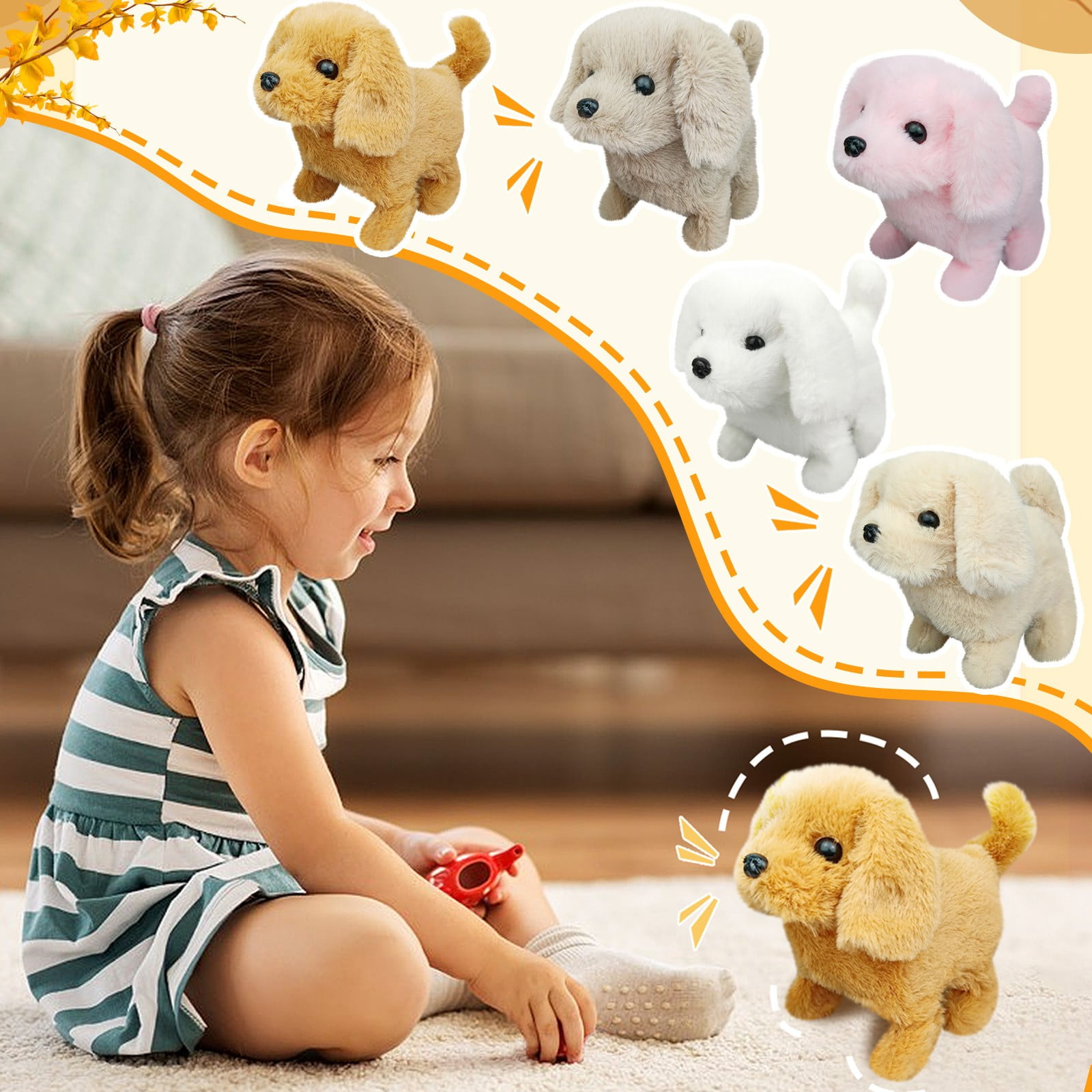 Robot Puppy,My Realistic Robot Puppy, Ultra Soft Cute Robot Dog, Robot ...