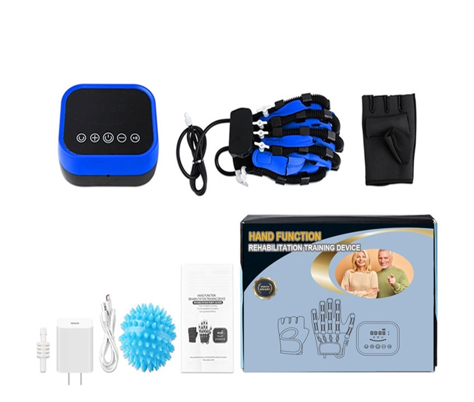 Robot Rehabilitation Gloves Finger Training Equipment For Stroke ...