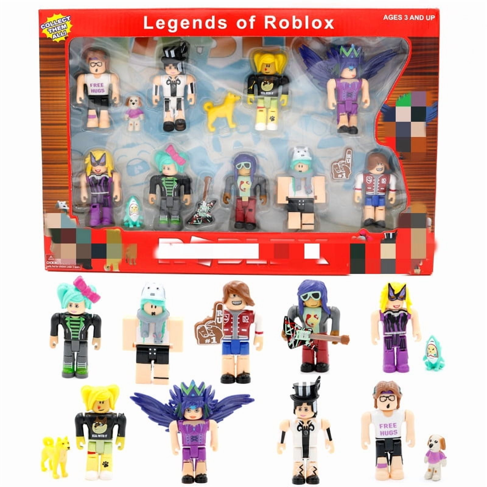 Robot Riot 4 Figure Pack Mix & Match Set Action Figure Toys Kids Gifts ...
