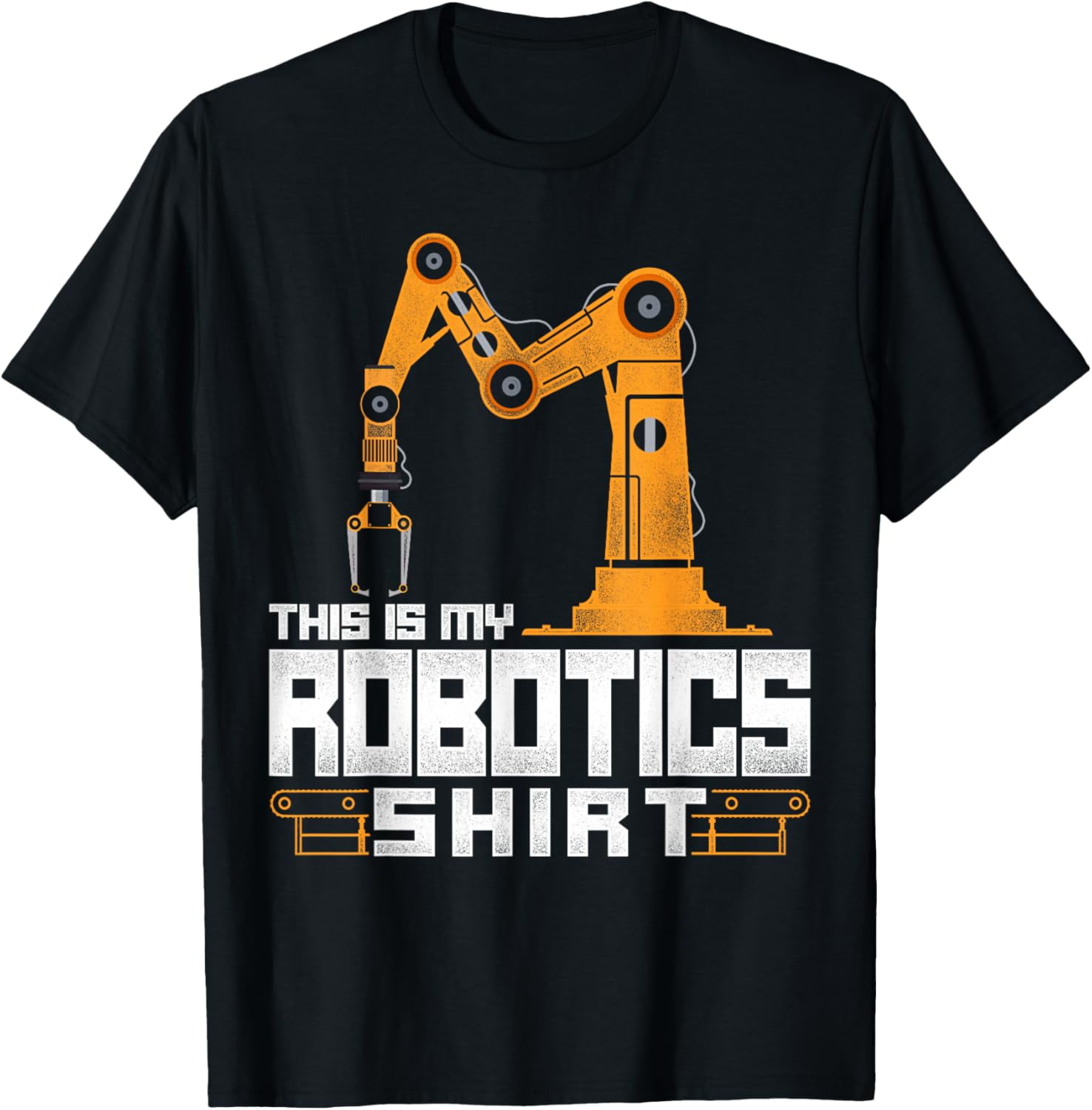 Robot Robotics Engineer Vintage This Is My Robotics Shirt Funny ...
