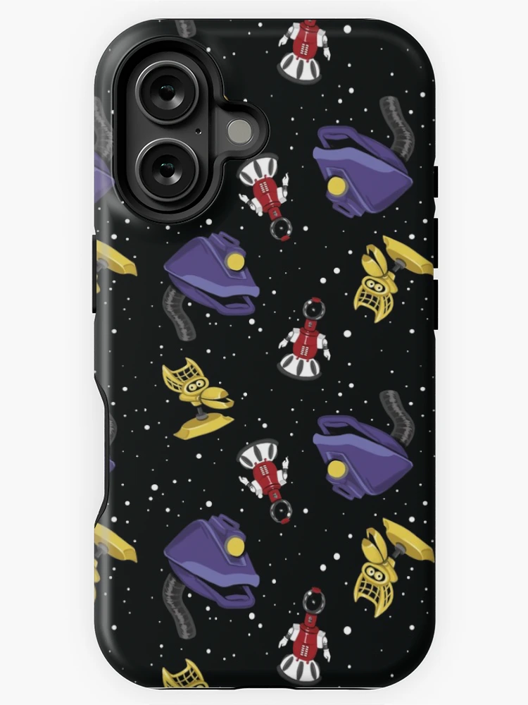 Robot Roll Call Case iPhone 11 12 13 14 15 16 Pro Max Retro Tech Style ...