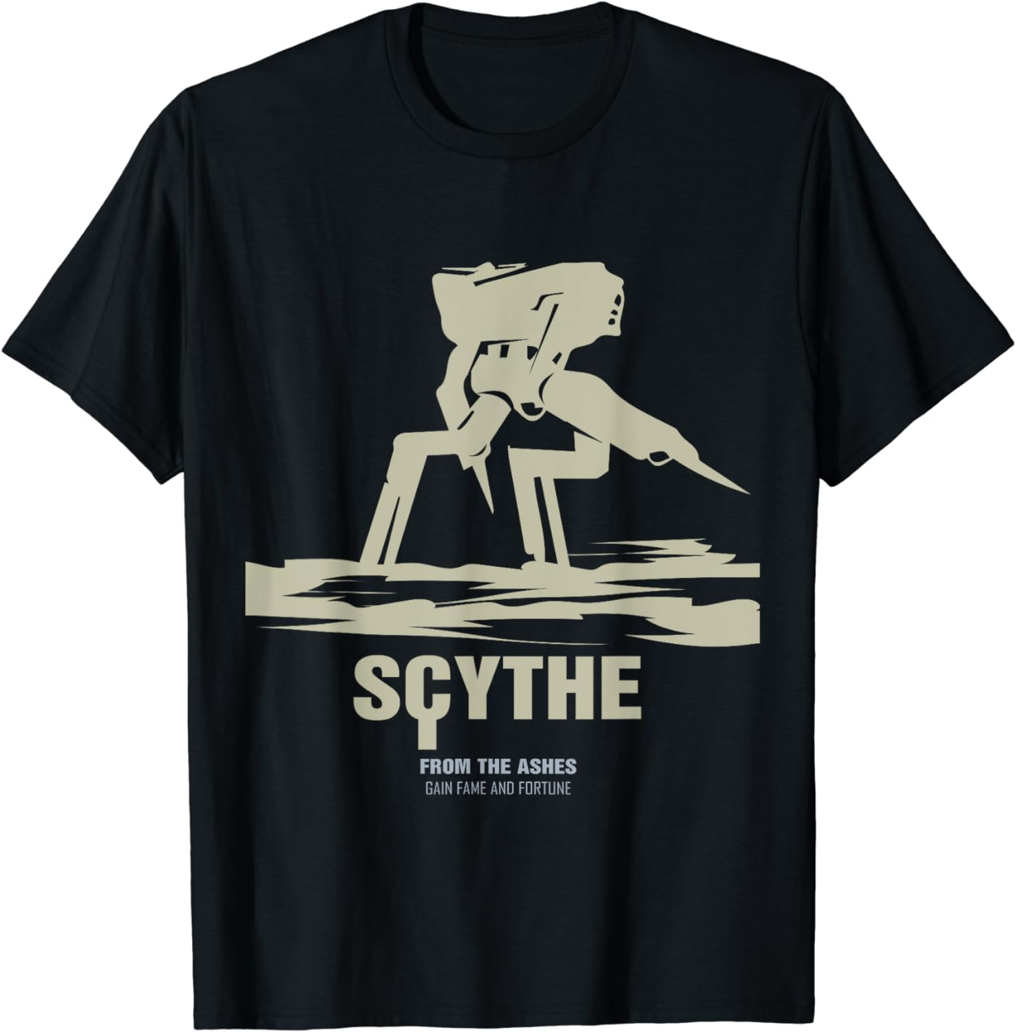 Robot Scythe Mech T-Shirt - Board Game - Tabletop Gaming T-Shirt ...