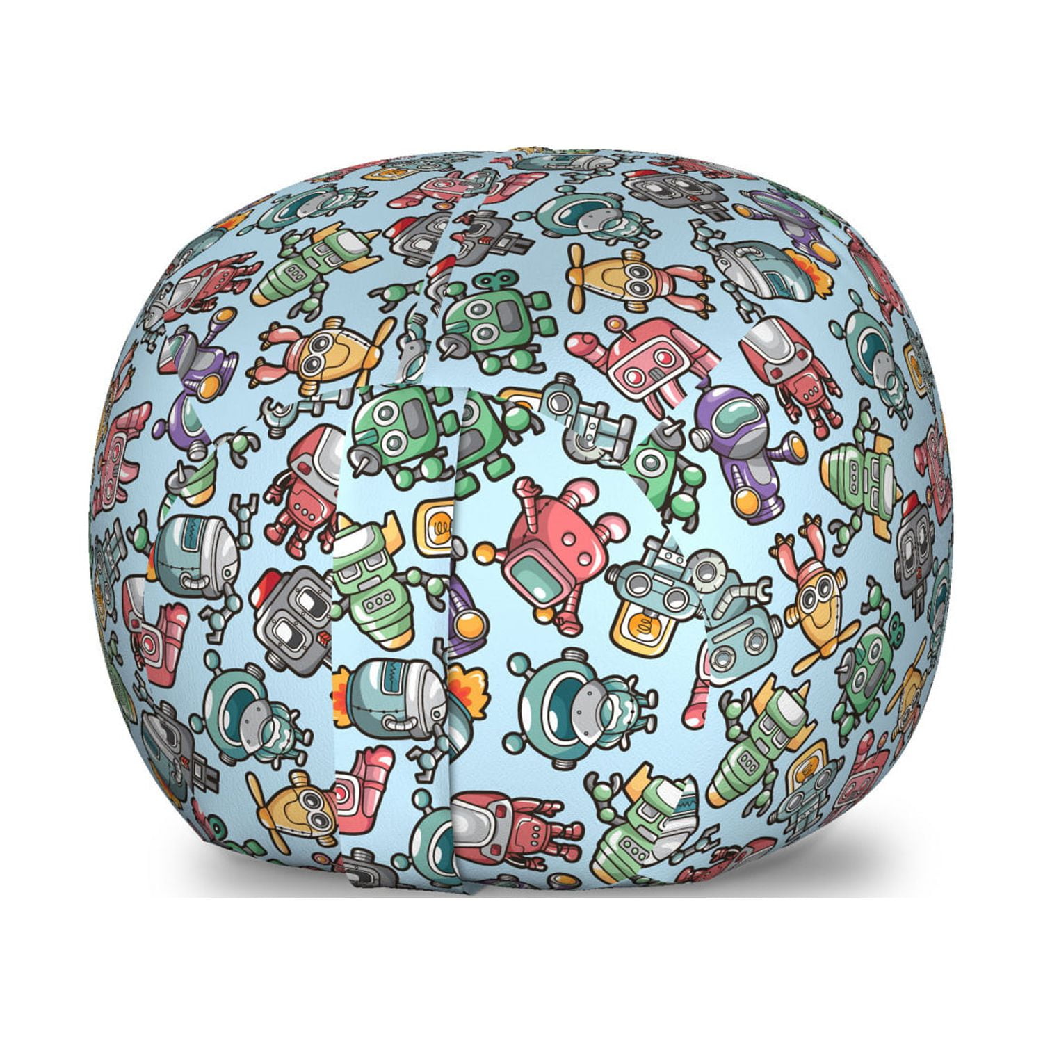 Robot Storage Toy Bag Chair, Humorous Cartoon Style Toys Science ...