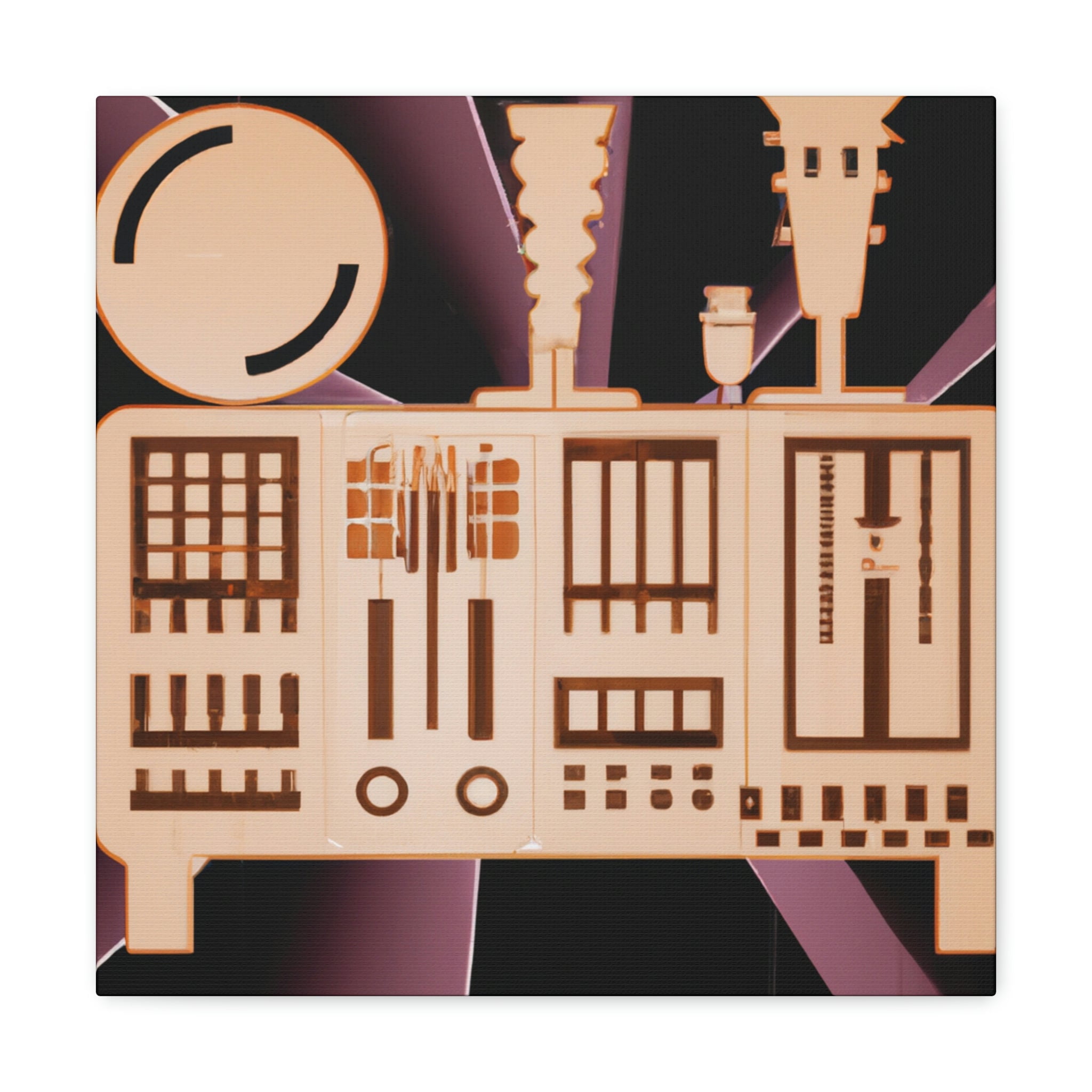 Robot Symphony Blended - Canvas - Walmart.com