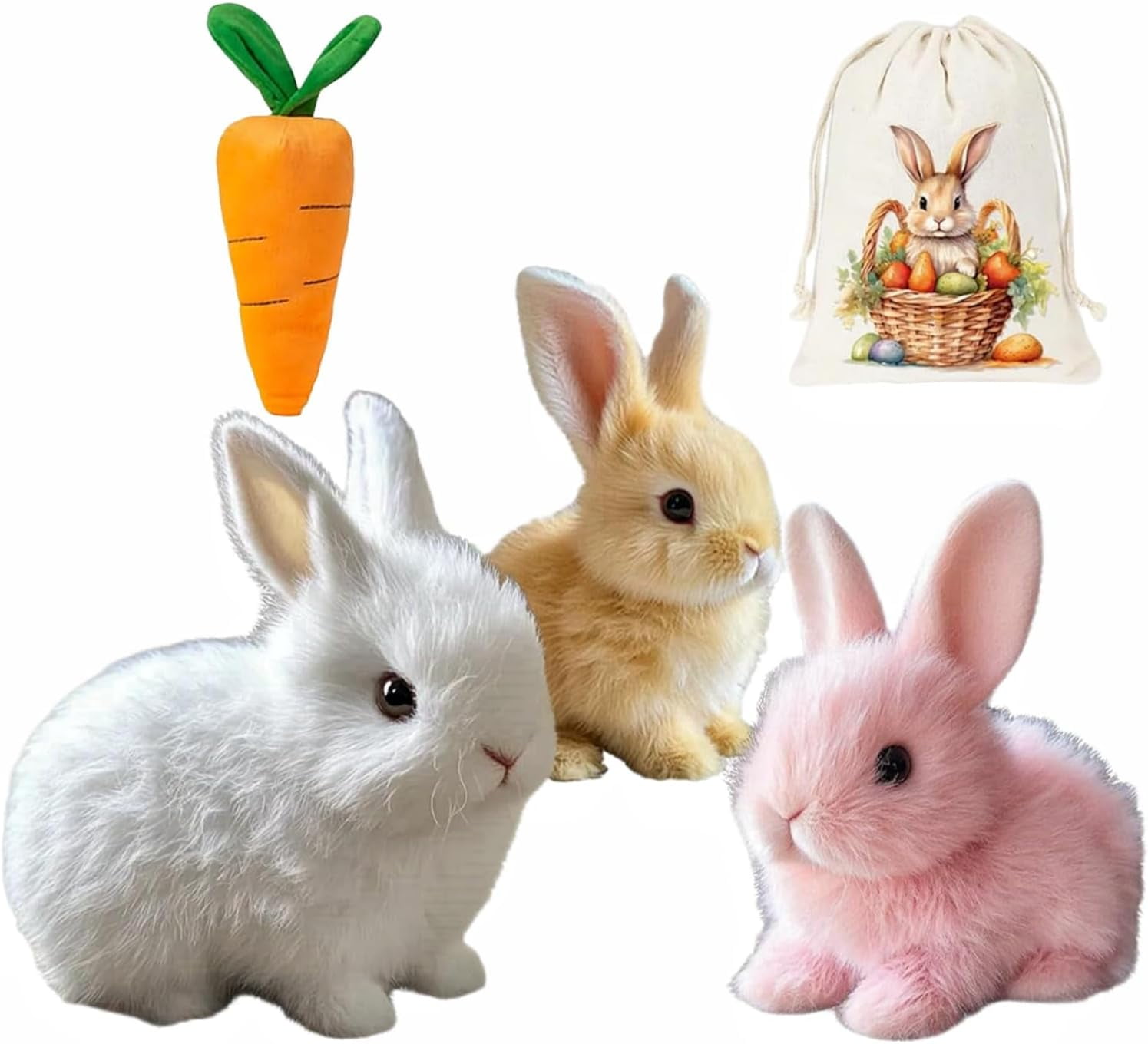Robot Toy Bunby - My Realistic Bunny Toy,Bundy Realistic Bunny,Jumping ...