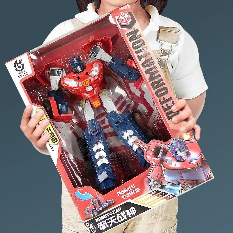 Robot Toy Children's Metamorphosis Car Boy Toy Set - Walmart.com