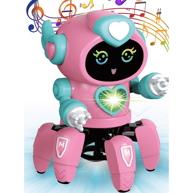 Robot Toy for Kids,Smart Electronic Walking Dancing Robot Toys with ...