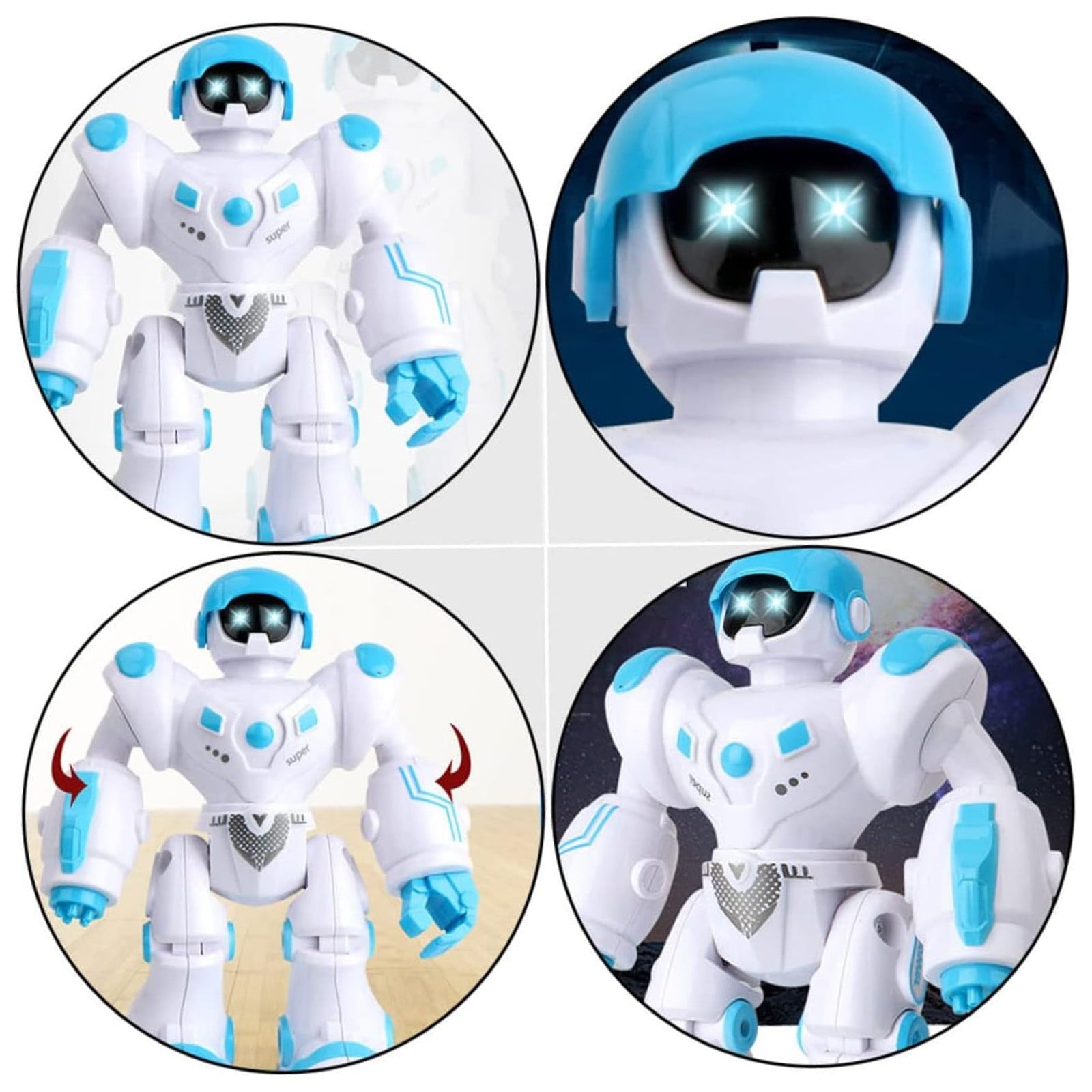 Robot Toys for Kids, Remote Control Smart Walking Dancing Robot Toy ...