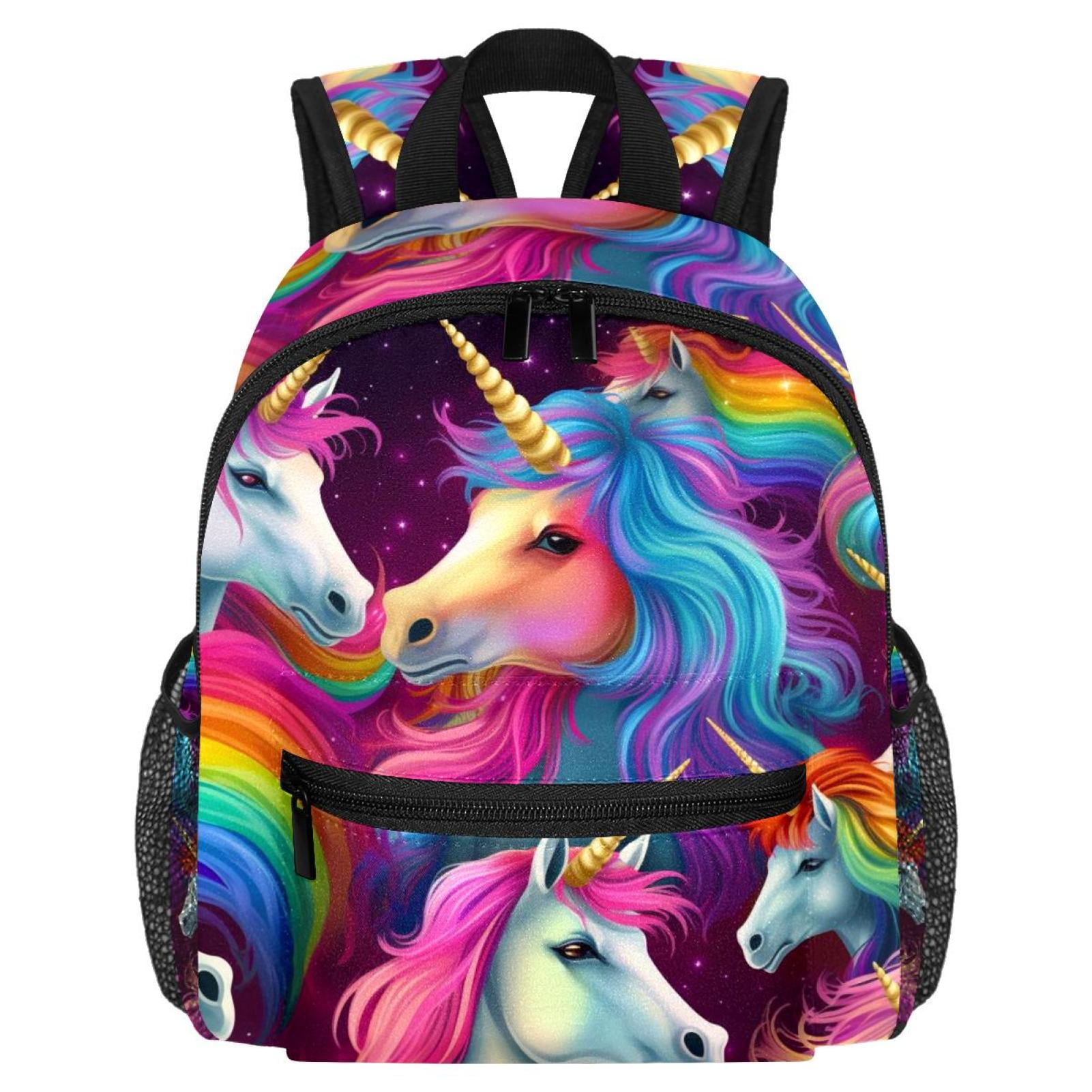 Robot Unicorn Attack Adjustable Shoulder Strap Backpack - Large ...