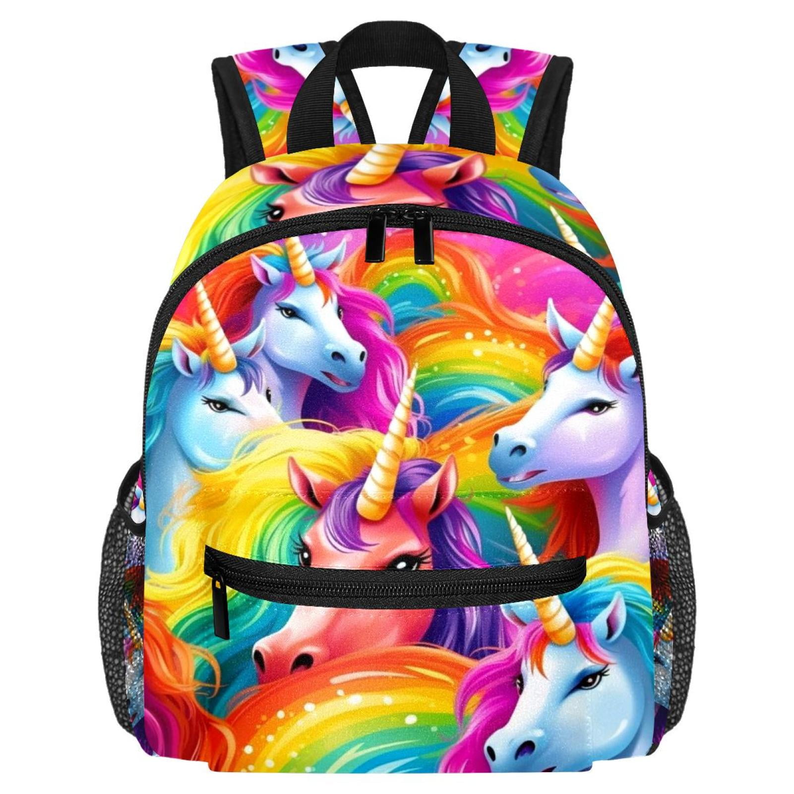 Robot Unicorn Attack Cute Book Bag with Adjustable Shoulder Strap ...