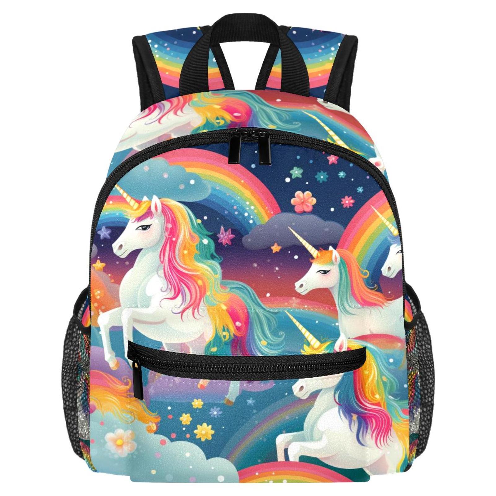 Robot Unicorn Attack Cute Book Bag with Adjustable Shoulder Strap ...
