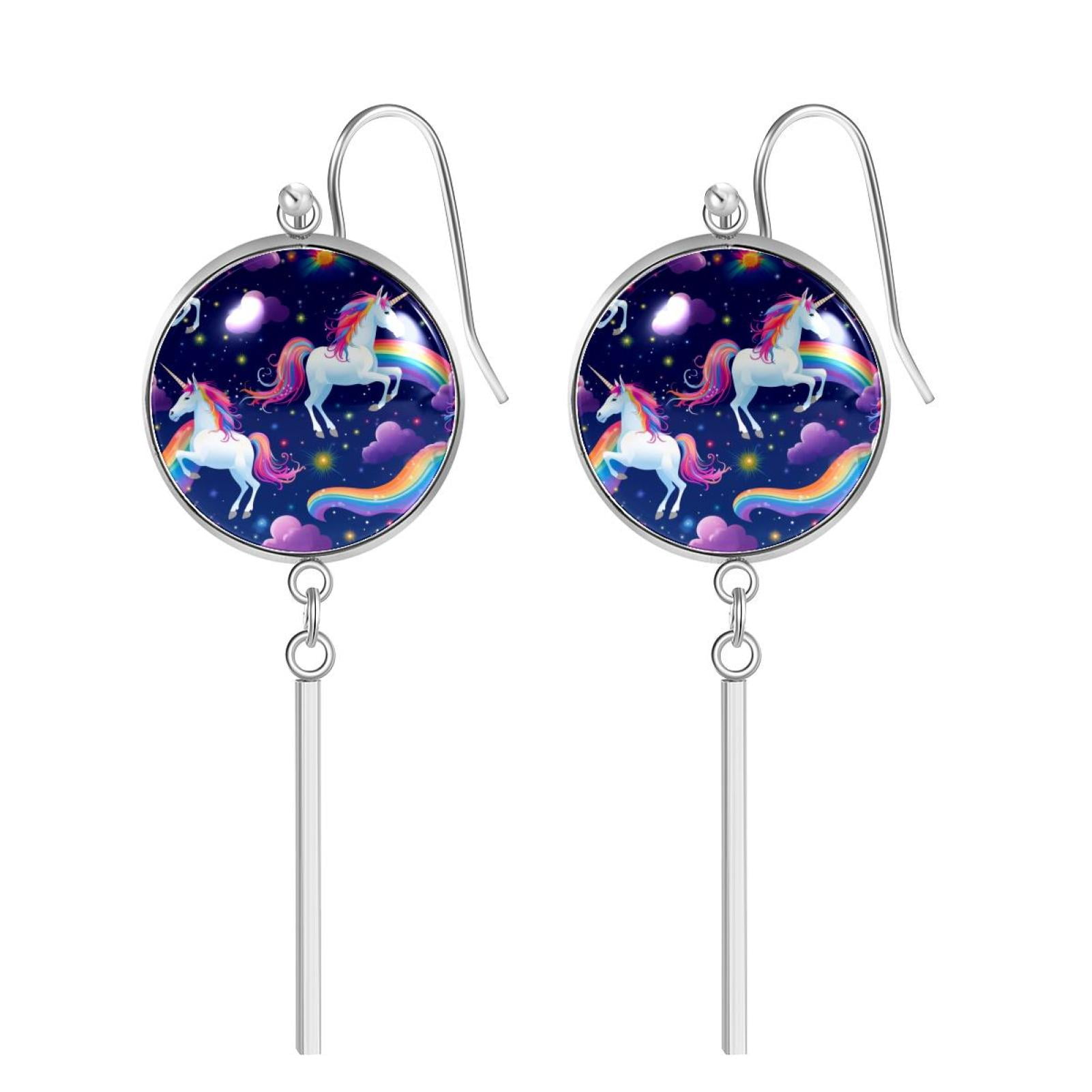 Robot Unicorn Attack Elegant Ear Rings: Personalize Your Look with Eye ...