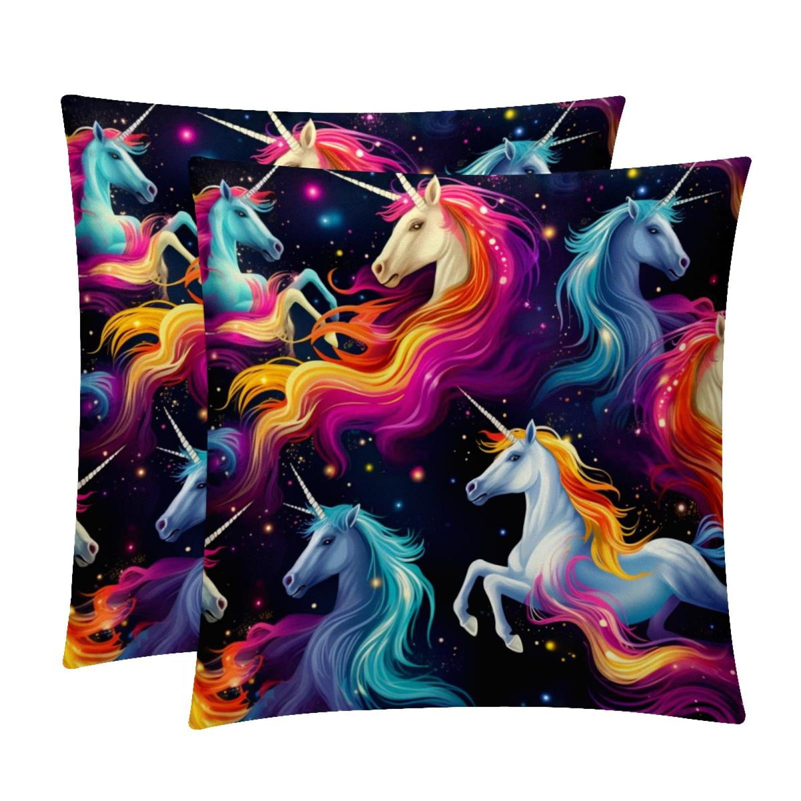 Robot Unicorn Attack Patterns for Home Decor, Covers Available in 16x16 ...