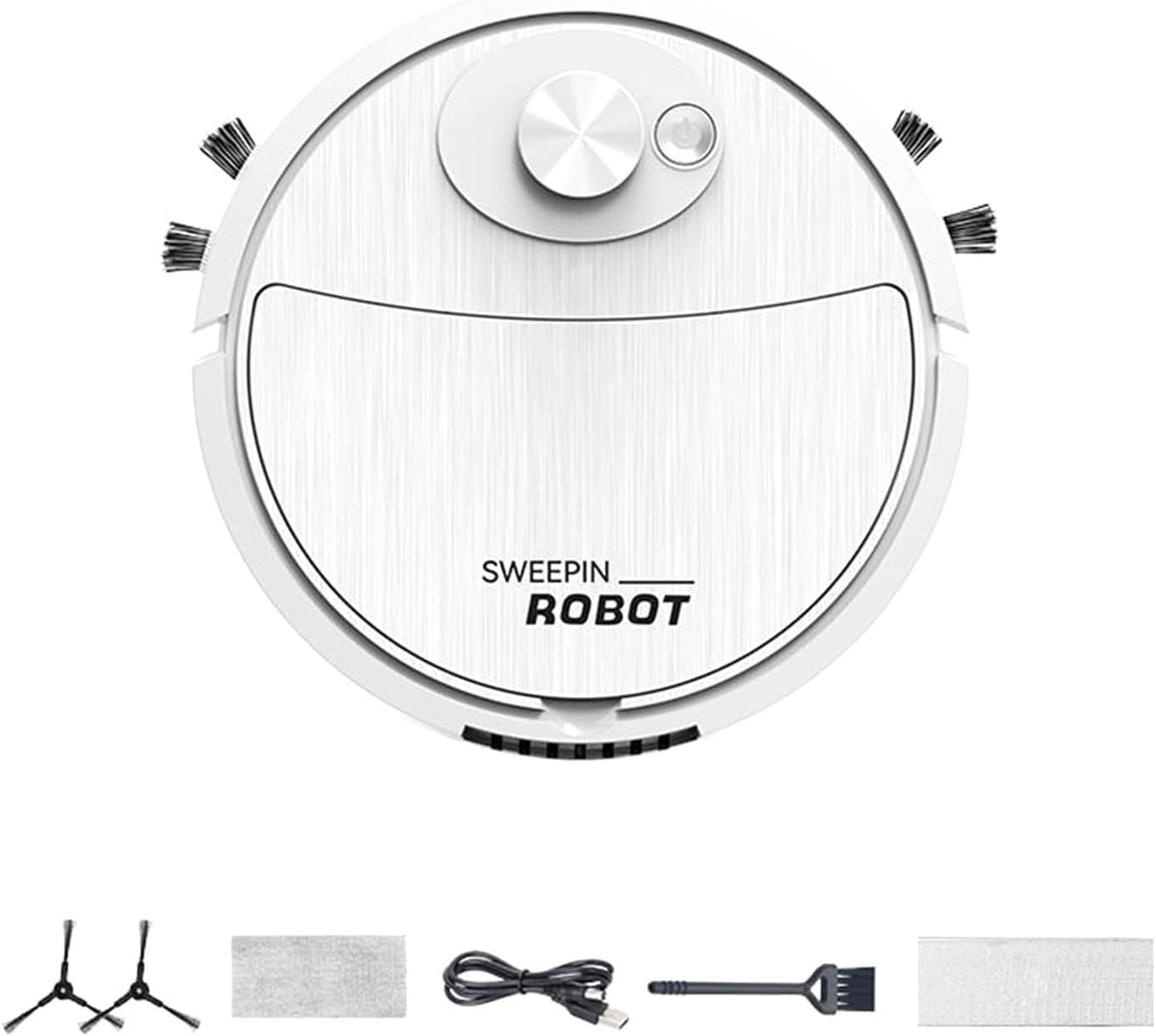 Robot Vacuum Cleaner, 3 in 1 Robotic Vacuum Cleaner with Watertank ...