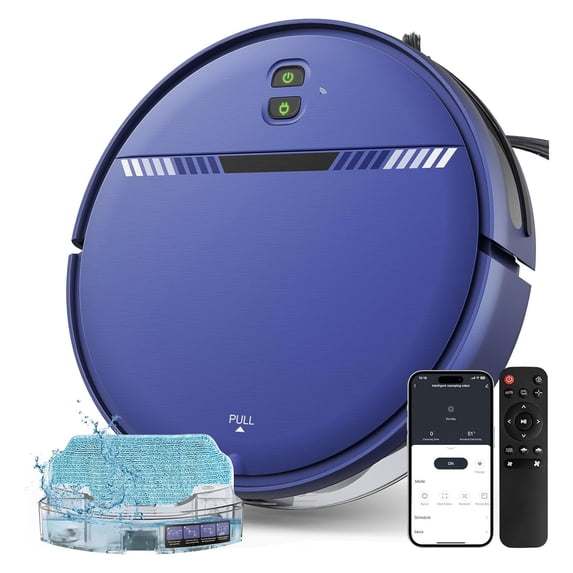 Robot Vacuum Cleaner, Smart Robotic Vacuum Wi-Fi Connected, App Control ...