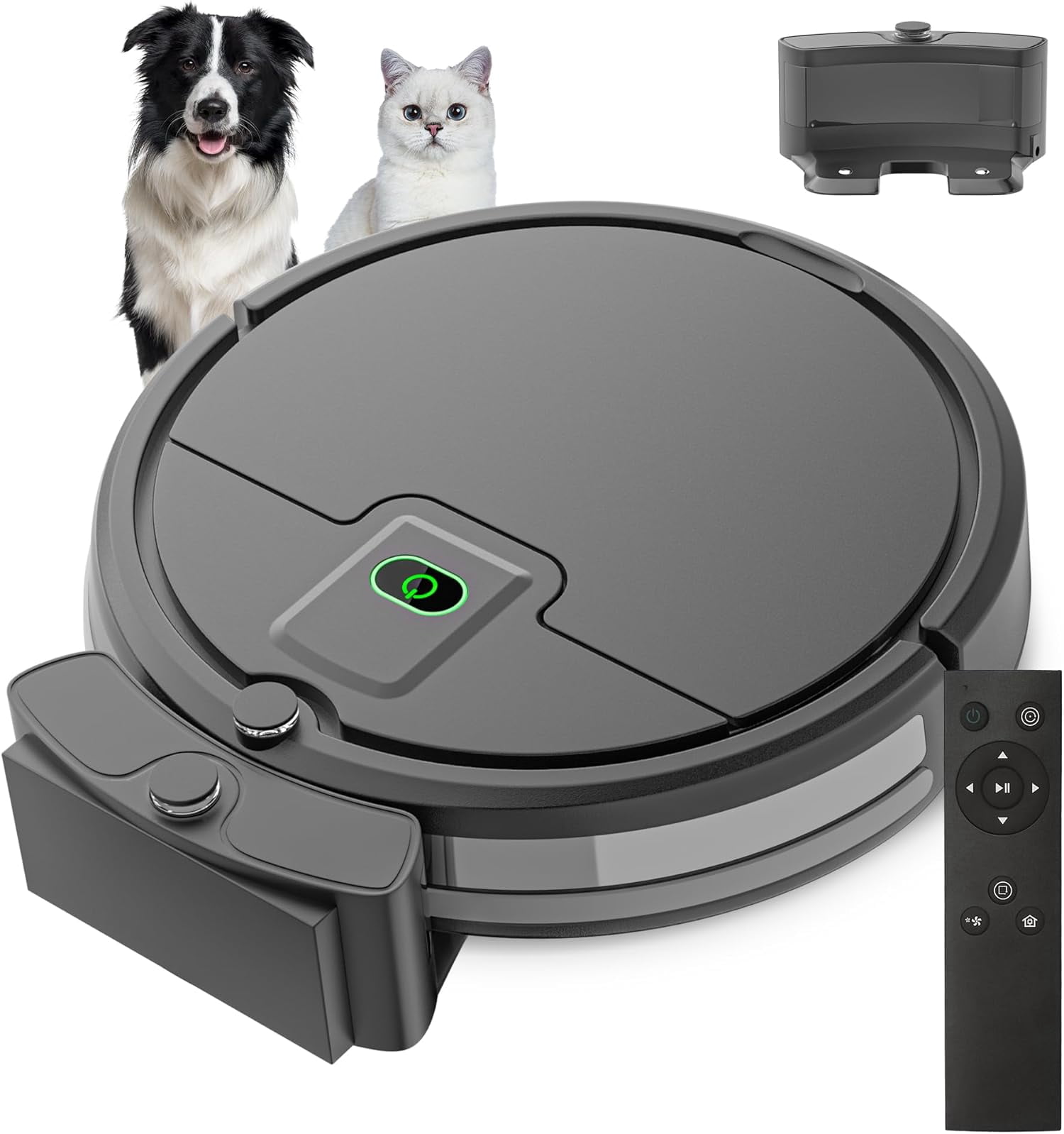 Robot Vacuum, Tangle Robot Vacuum Cleaner,2900Pa Suction Robotic Vacuum ...