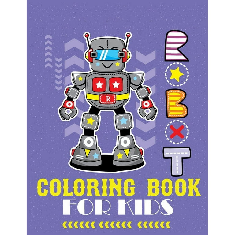 toy robot coloring pages