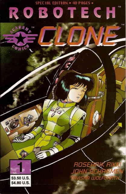 Robotech: Clone Special #1 VF ; Academy Comic Book - Walmart.com