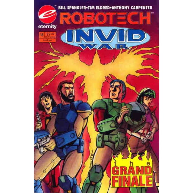 Robotech: Invid War #18 VF ; Eternity Comic Book - Walmart Business ...