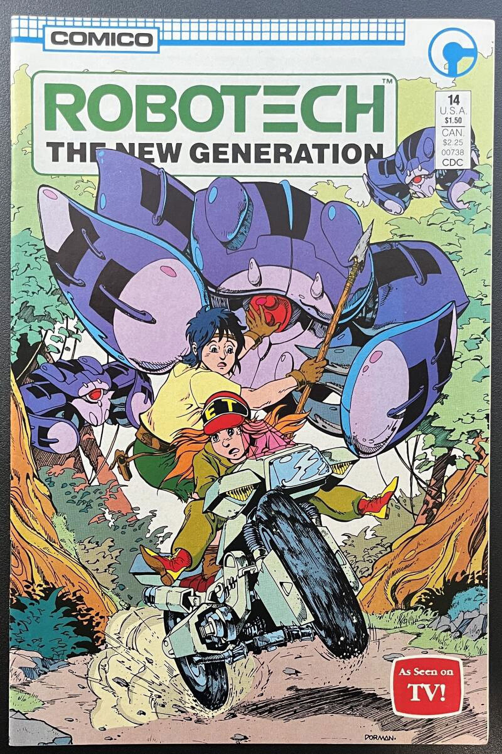 Robotech New Generation #14 Comico Comic Book Mar. 1987 - Modern Age ...