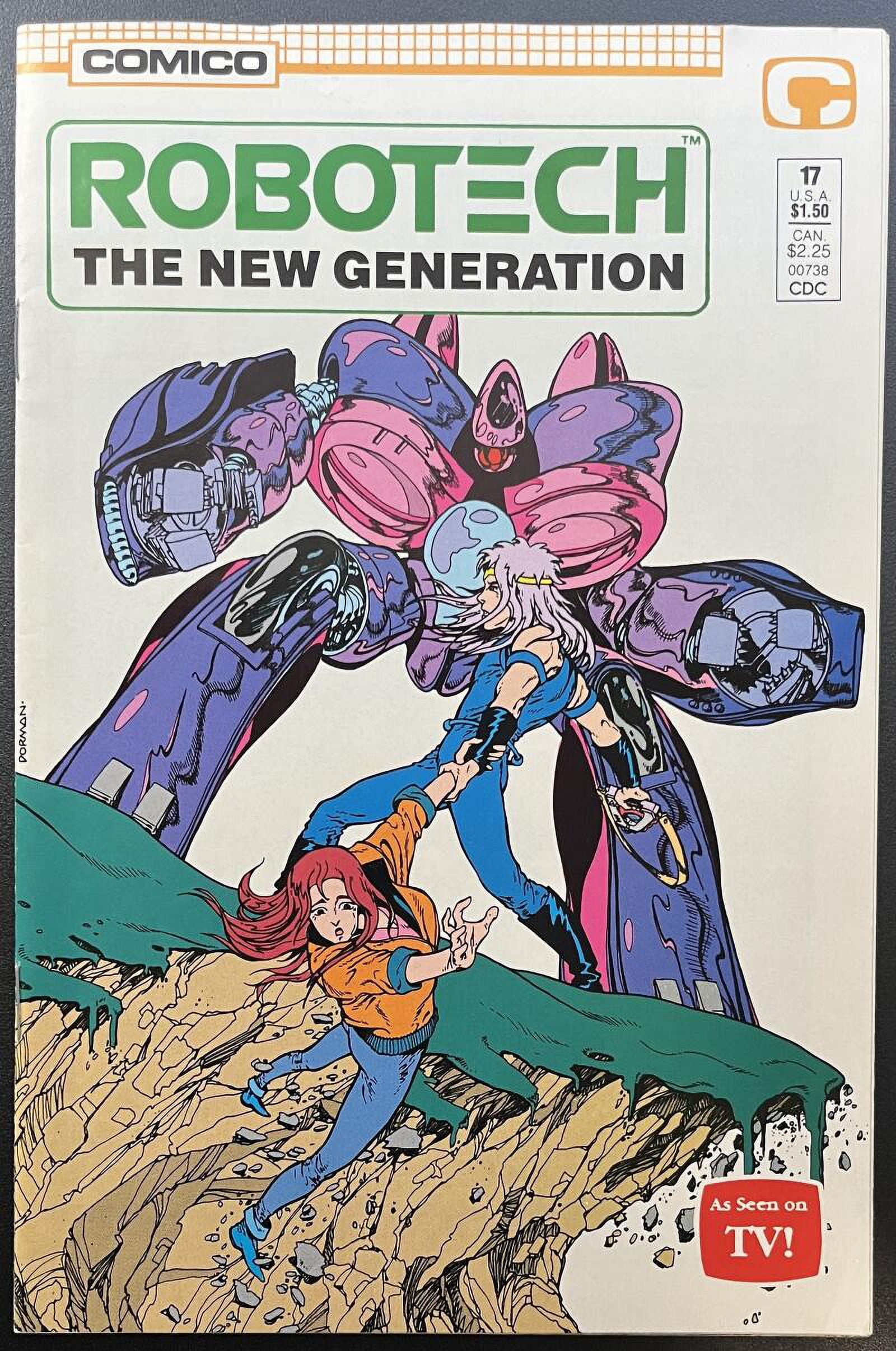 Robotech New Generation #17 Comico Comic Book Jul. 1987 - Modern Age ...