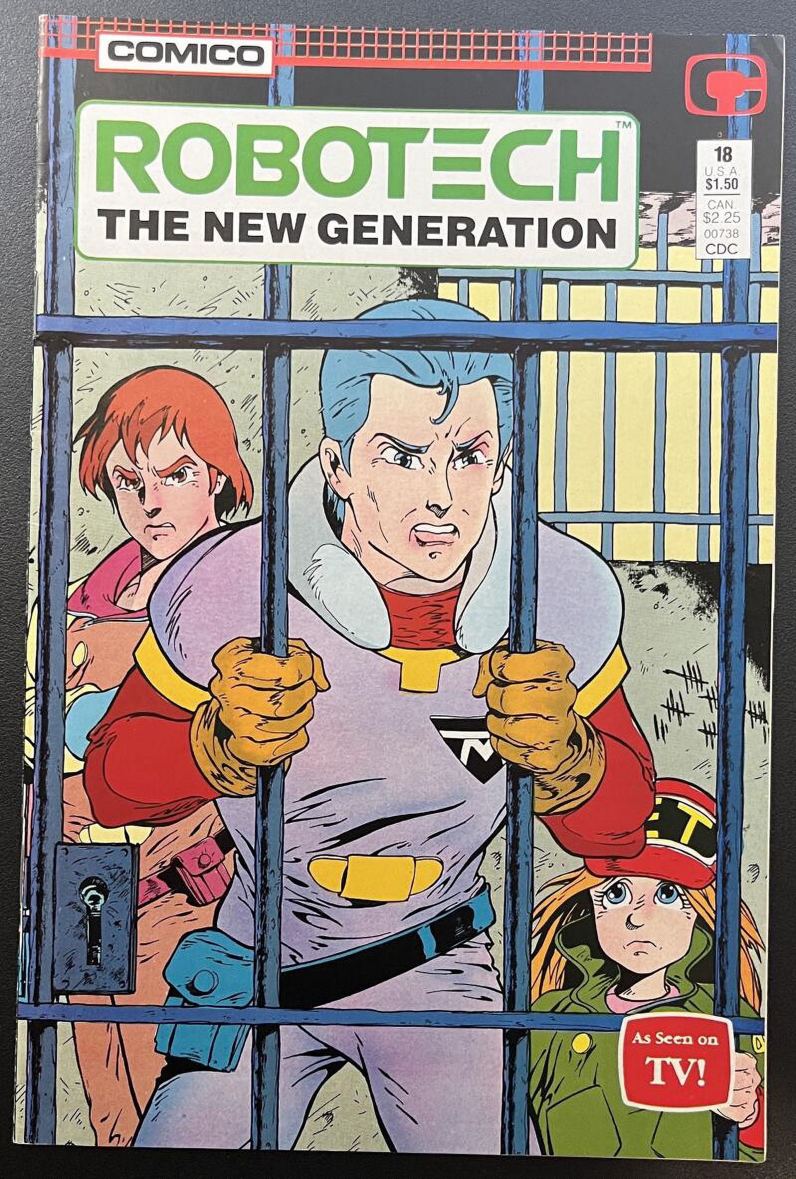 Robotech New Generation #18 Comico Comic Book Sep. 1987 - Modern Age ...