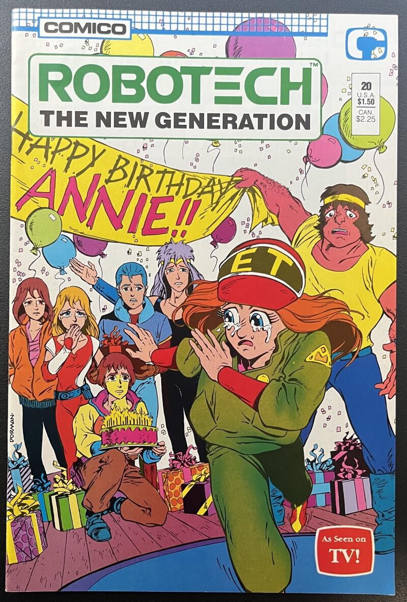 Robotech New Generation #20 Comico Comic Book Dec. 1987 - Modern Age CB62 - Walmart.com