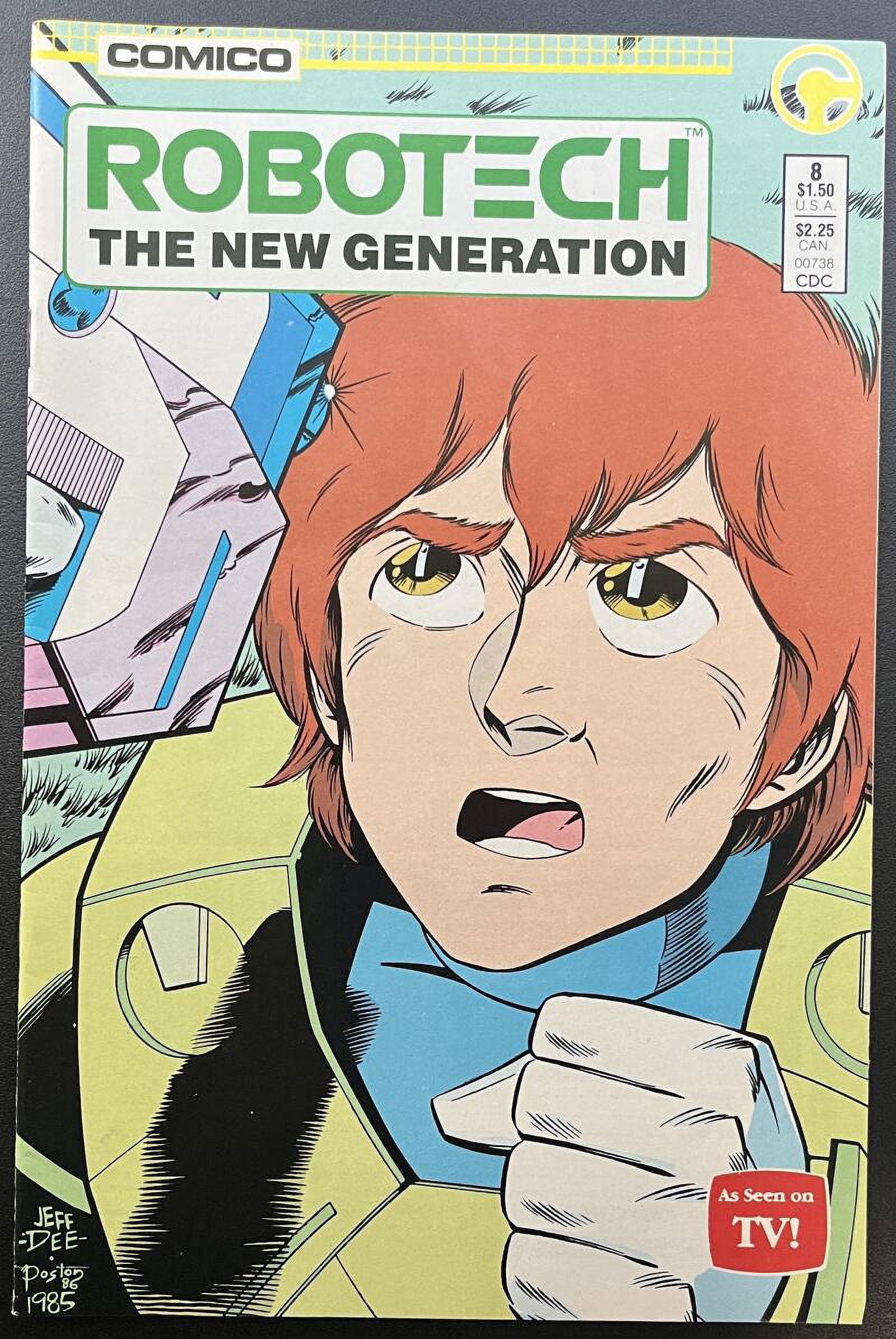 Robotech New Generation #8 Comico Comic Book Jun. 1986 - Modern Age ...