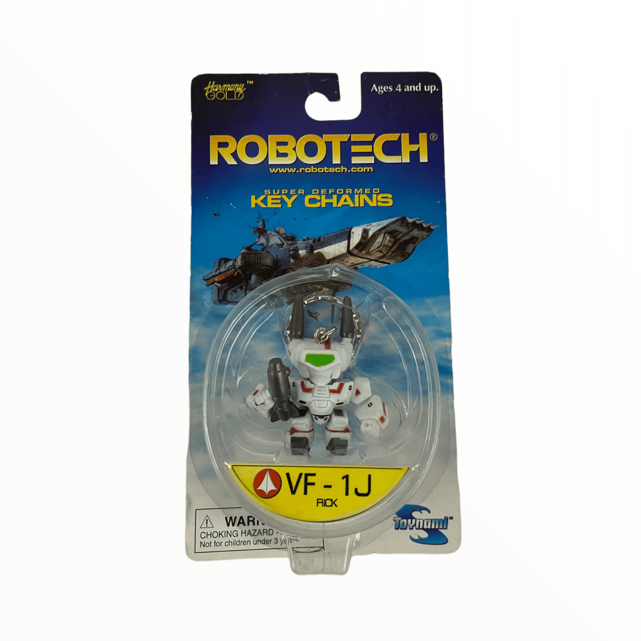 Robotech Super Deformed VF-1J Rick Key Chain - Walmart.com