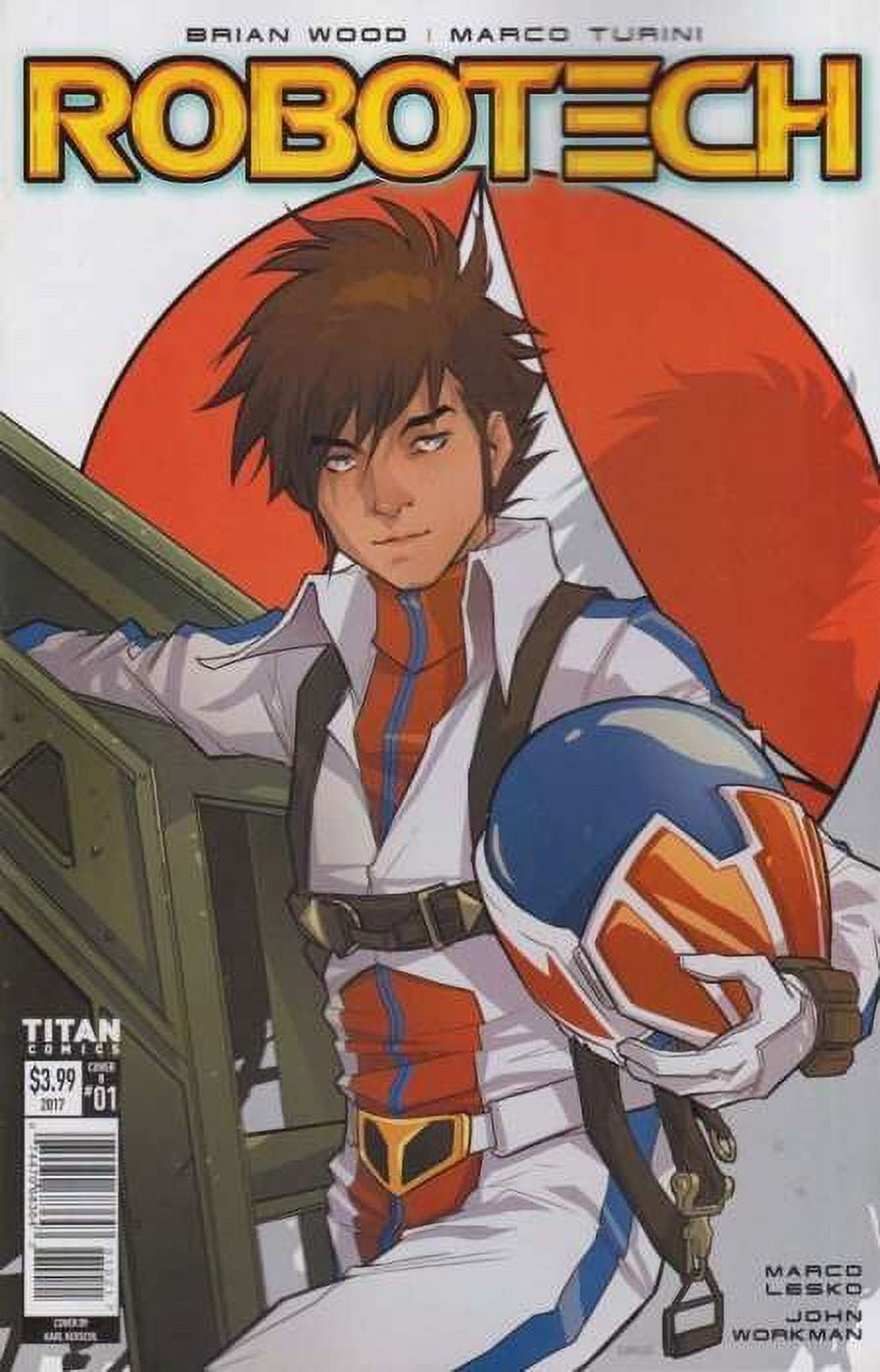 Robotech (Titan) #1B VF ; Titan Comic Book - Walmart.com
