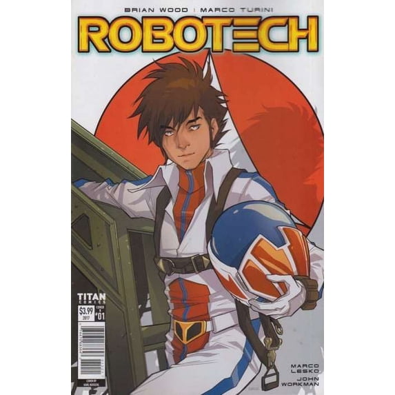 Robotech (Titan) #1B VF ; Titan Comic Book - Walmart.com