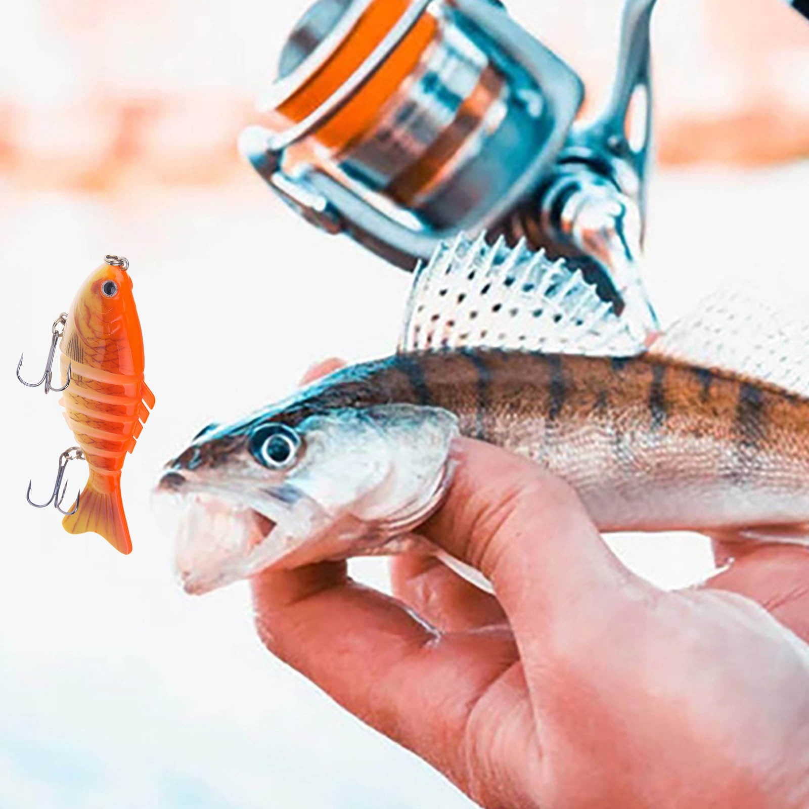 Robotic 3D Swimming Fishing Lure – Freshwater & Saltwater Gear with ...