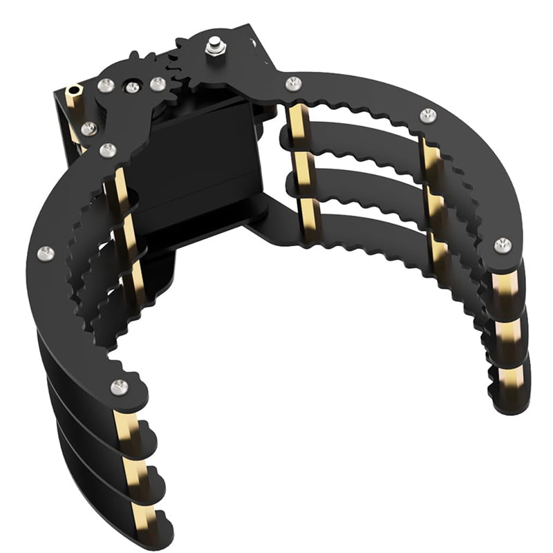 Robotic Claw Full Metal Wave Edge Clamp Robot Hand Gripper Grabber High ...