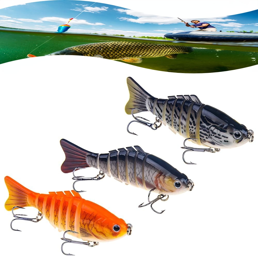 Robotic Fishing Lure, 3D Swimming Bait for Freshwater & Saltwater ...