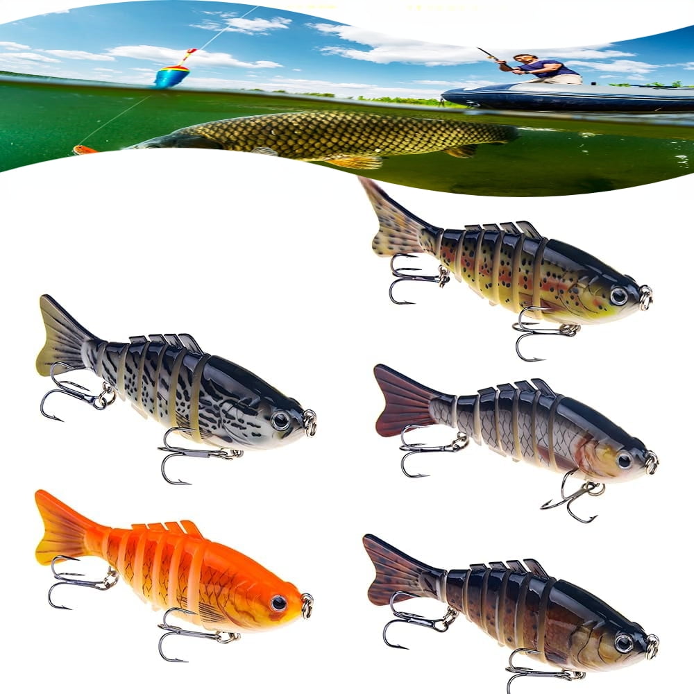 Robotic Fishing Lure, 3D Swimming Bait for Freshwater & Saltwater ...