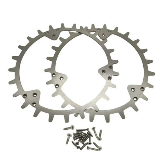 Robotic Lawn Mower Traction Wheel Tires Enhancing Grip Plastic Spikes ...