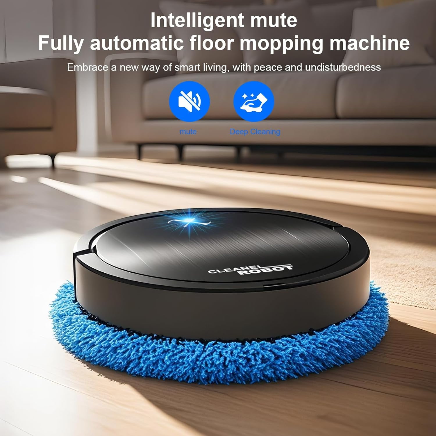 Robotic Mop for Home - Wireless Auto Mopping, Smart Path Planning ...
