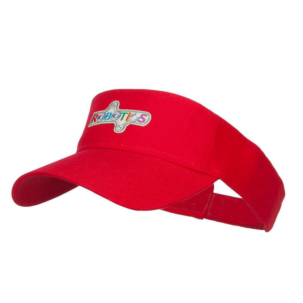 Robotic Science Stem Patched Sun Visor - Red OSFM - Walmart.com Robotic Science Stem Patched Sun Visor - Red OSFM - Walmart.com