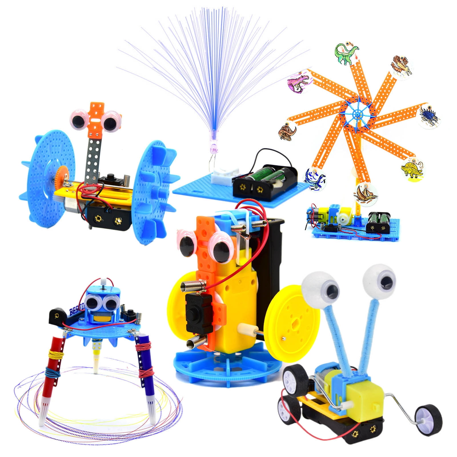 Robotics Science Kits for Kids Age 8-12 Robot Building Kit 5-7, STEM ...