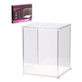 Robotime Clear Acrylic Display Box Stackable Storage Plastic Box for ...