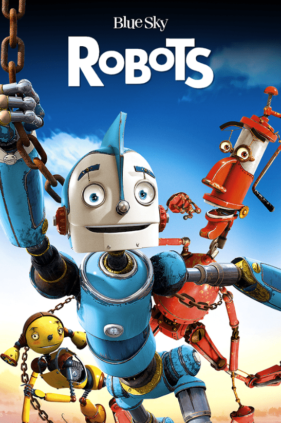 Robots 2005 Movie Poster 24x36 - Animated Comedy, Futuristic Adventure ...