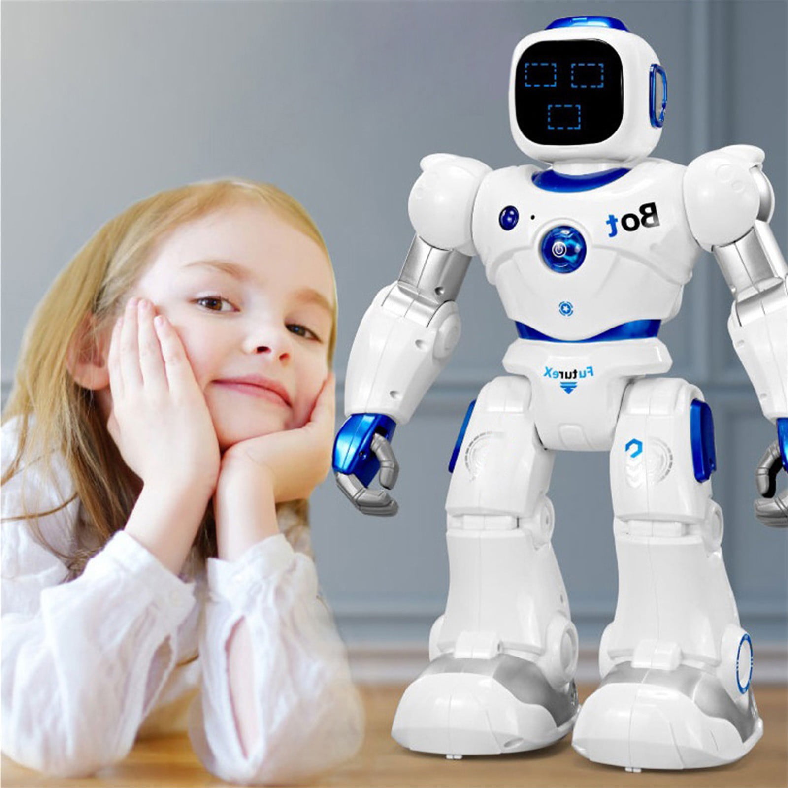 Robots for Kids Large Programmable Interactive RC Robot with Voice APP ...