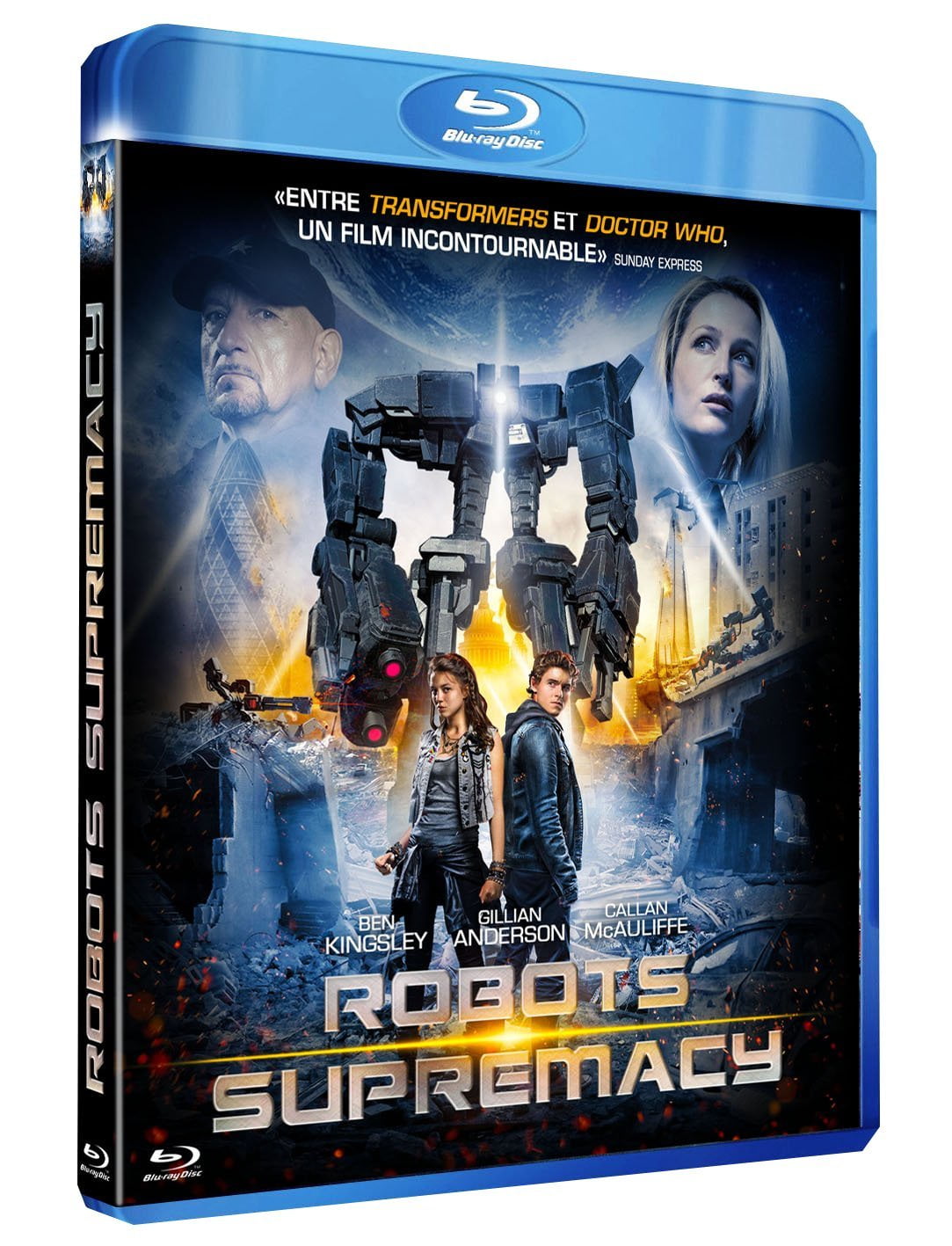 Robots supremacy (Blu-ray) Anderson, Gillian, Kingsley, Ben, Mcauliffe ...