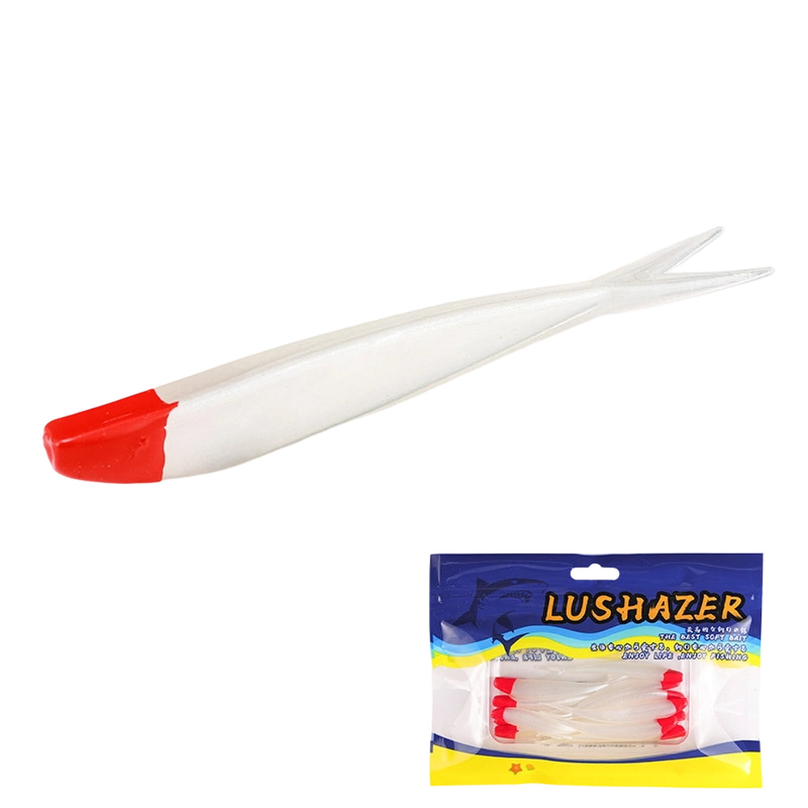 Roboworm 3 Inch Shad Soft Plastic Worms 10 Pack - Natural Forage ...