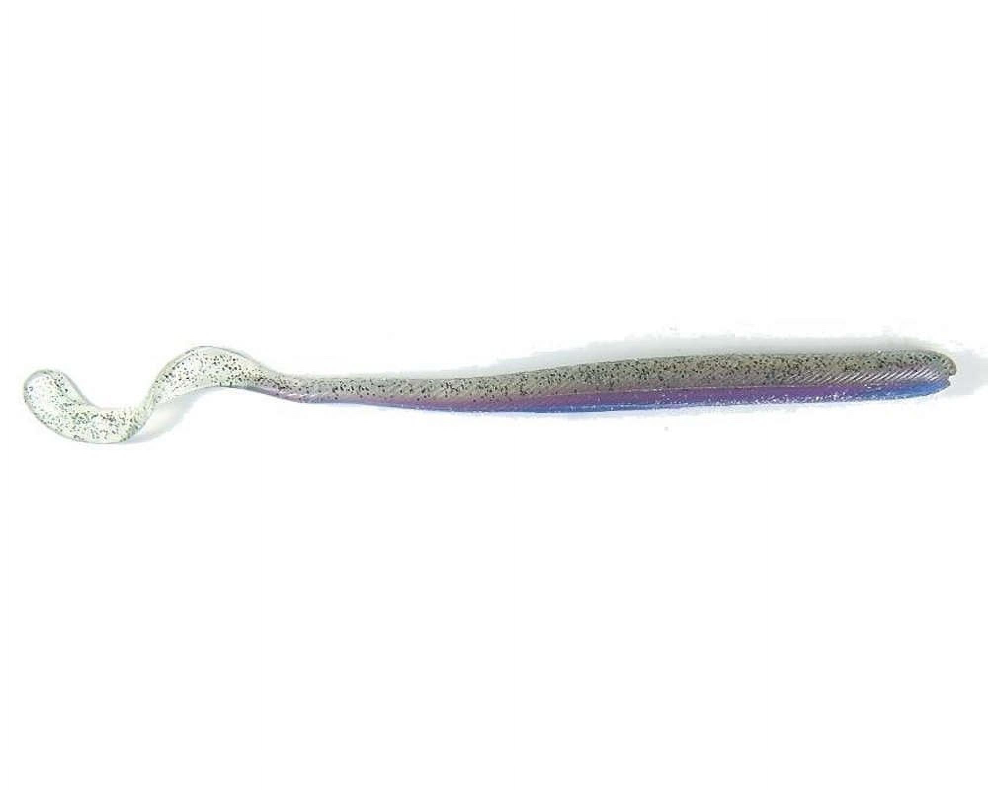 Roboworm Curly Tail Worm5.5'' Prizm Shad 8pk - Walmart.com