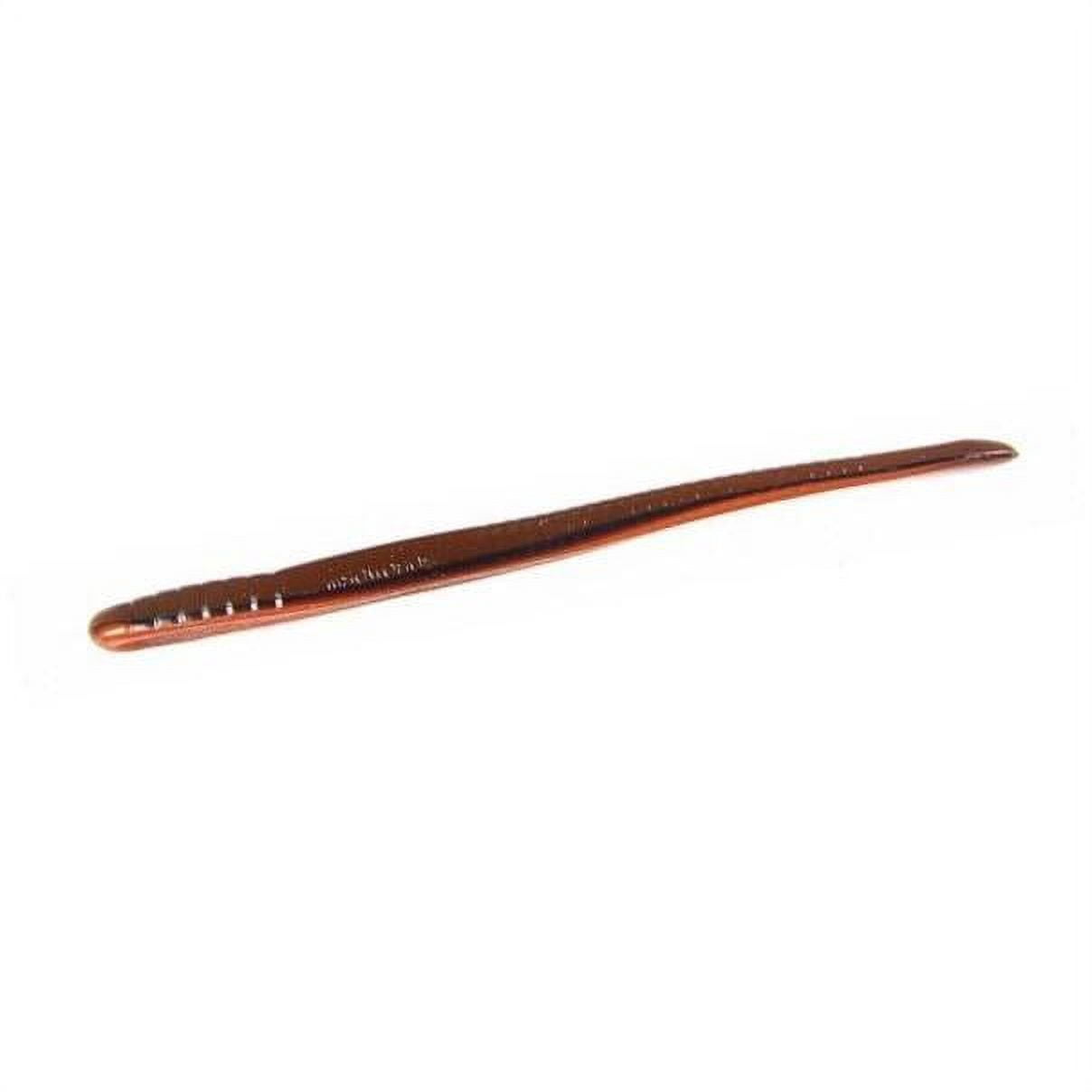Roboworm FAT Straight Tail6'' Orange Crusher 8pk - Walmart.com