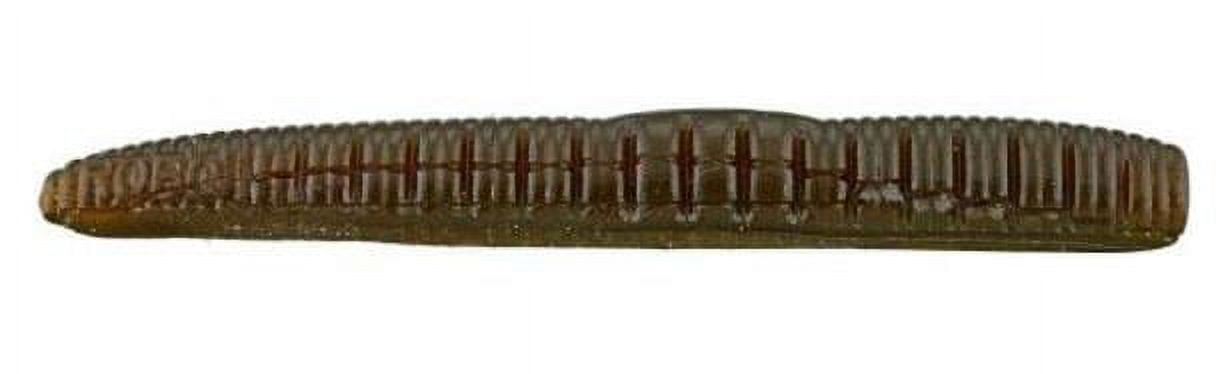 Roboworm Ned Worm 3" Green Pumpkin Black Flake, 8/Pack - Walmart.com