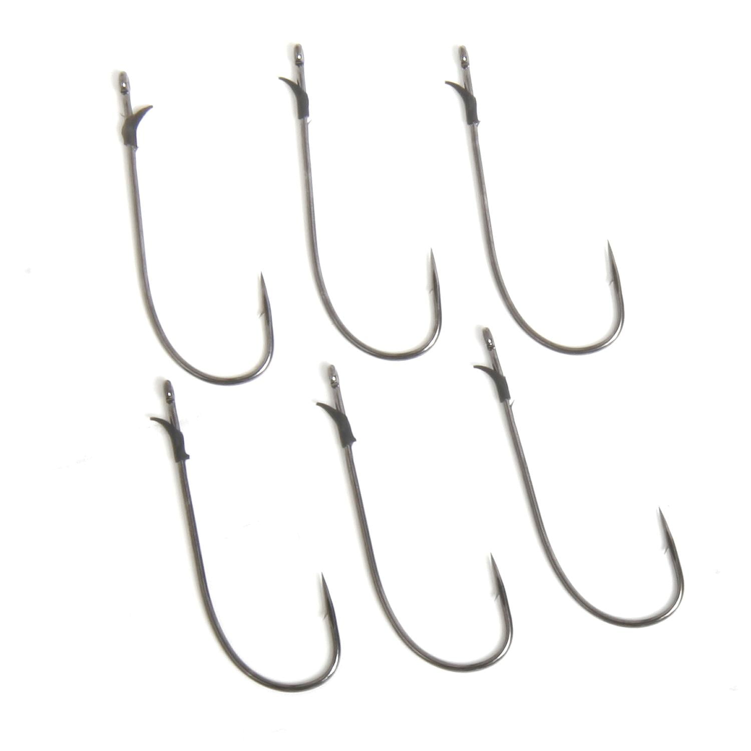 Roboworm Rebarb Hook Medium Wire #2/0 - Walmart.com