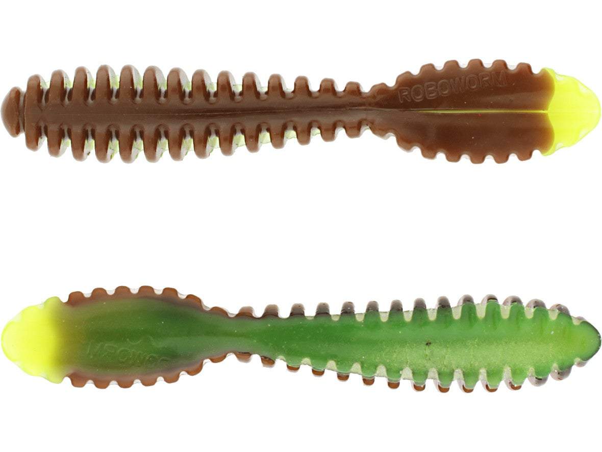 Roboworm Zipper Grub 3 1/2 inch Soft Plastic Grub - Walmart.com